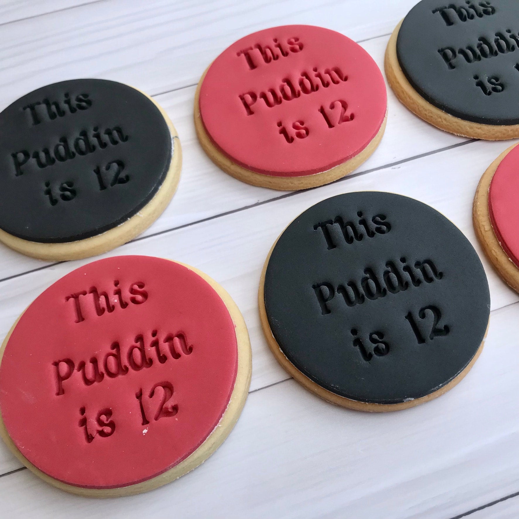 CUSTOM Large Cookies (7-8cm) - Basic Dozen | Sprinkled with Sweets